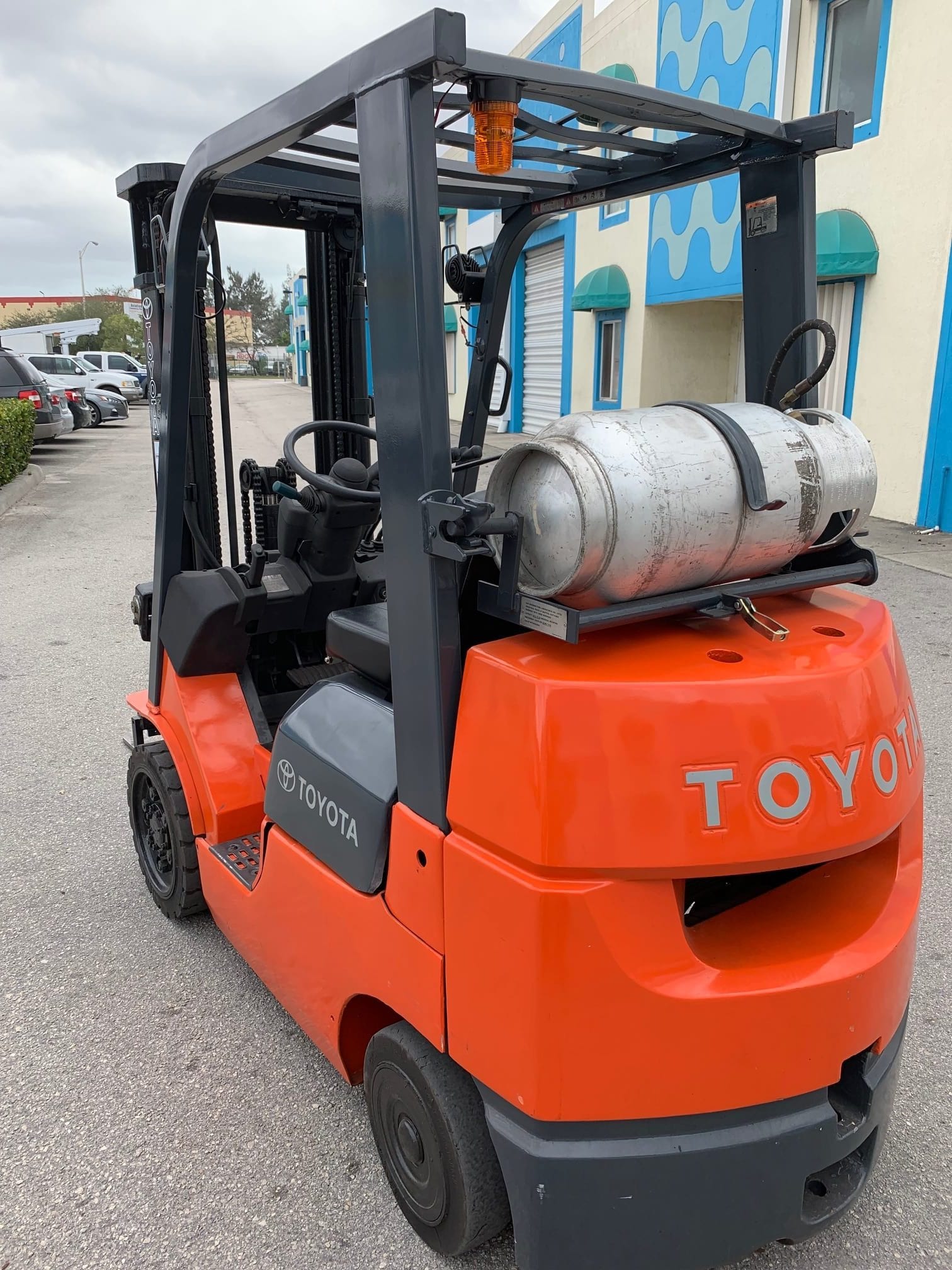 Toyota Forklift Model 7FGCU25 Lift Parts Export Florida Toyota Forklift Model 7FGCU25 Lift Parts Export Florida
